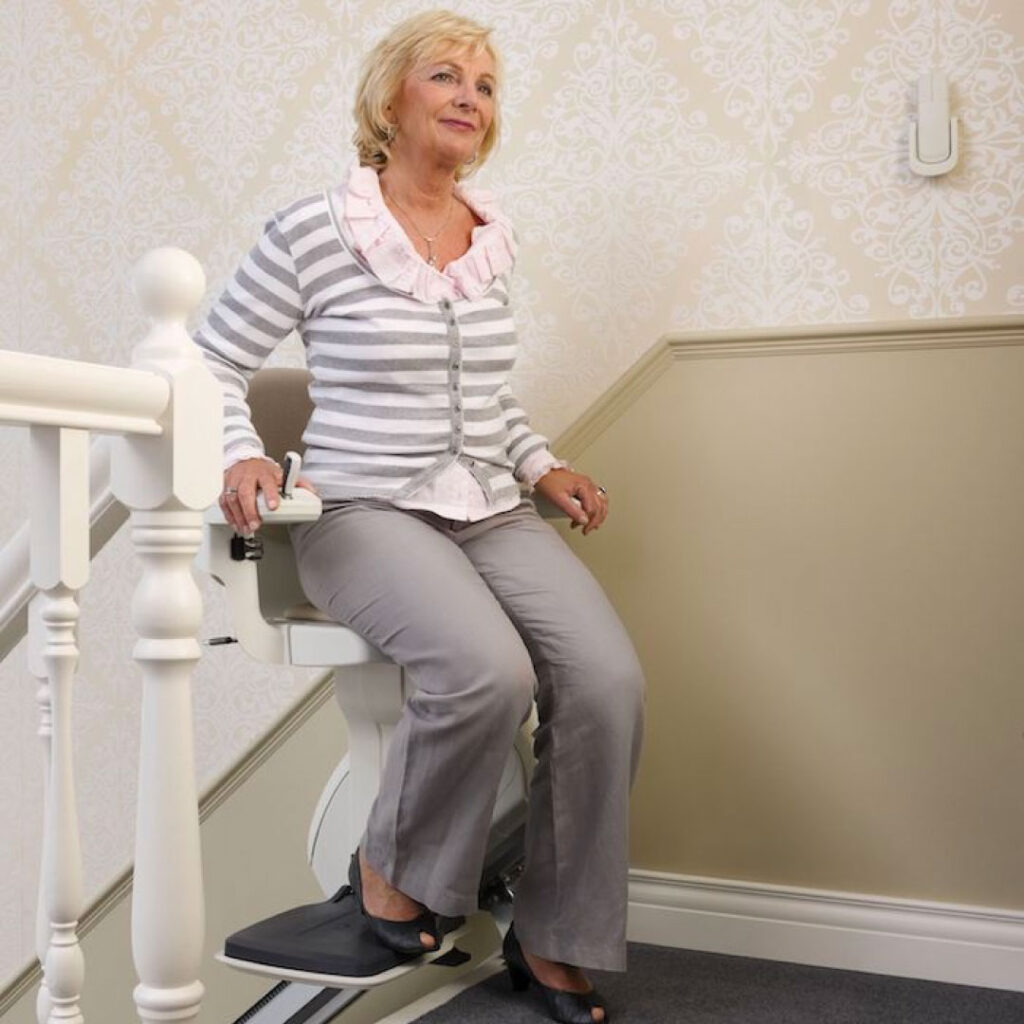 HomeGlide Straight Stairlift by Access BDD - Stairlifts - Motion