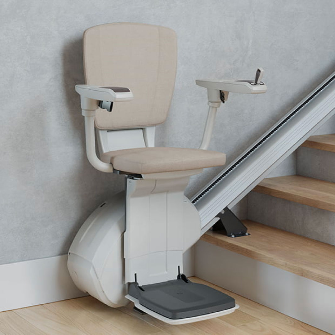 HomeGlide Straight Stairlift by Access BDD - Stairlifts - Motion