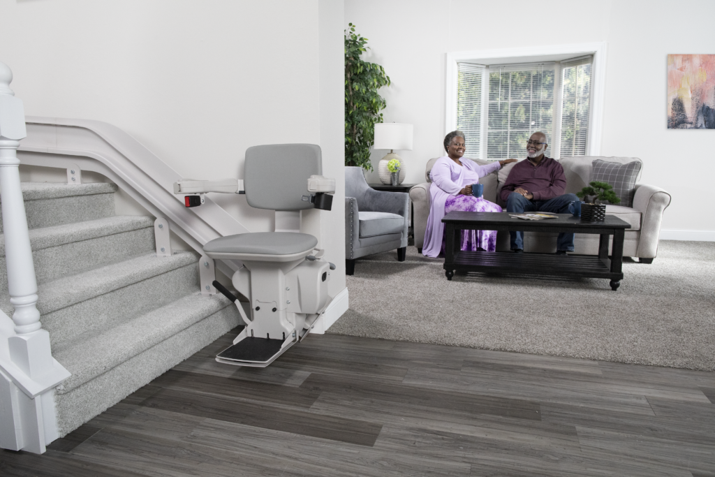 Stairlifts - Straight, curved, indoor & outdoor stairlifts - Motion