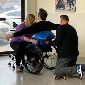 Customized wheelchair seating - Motion