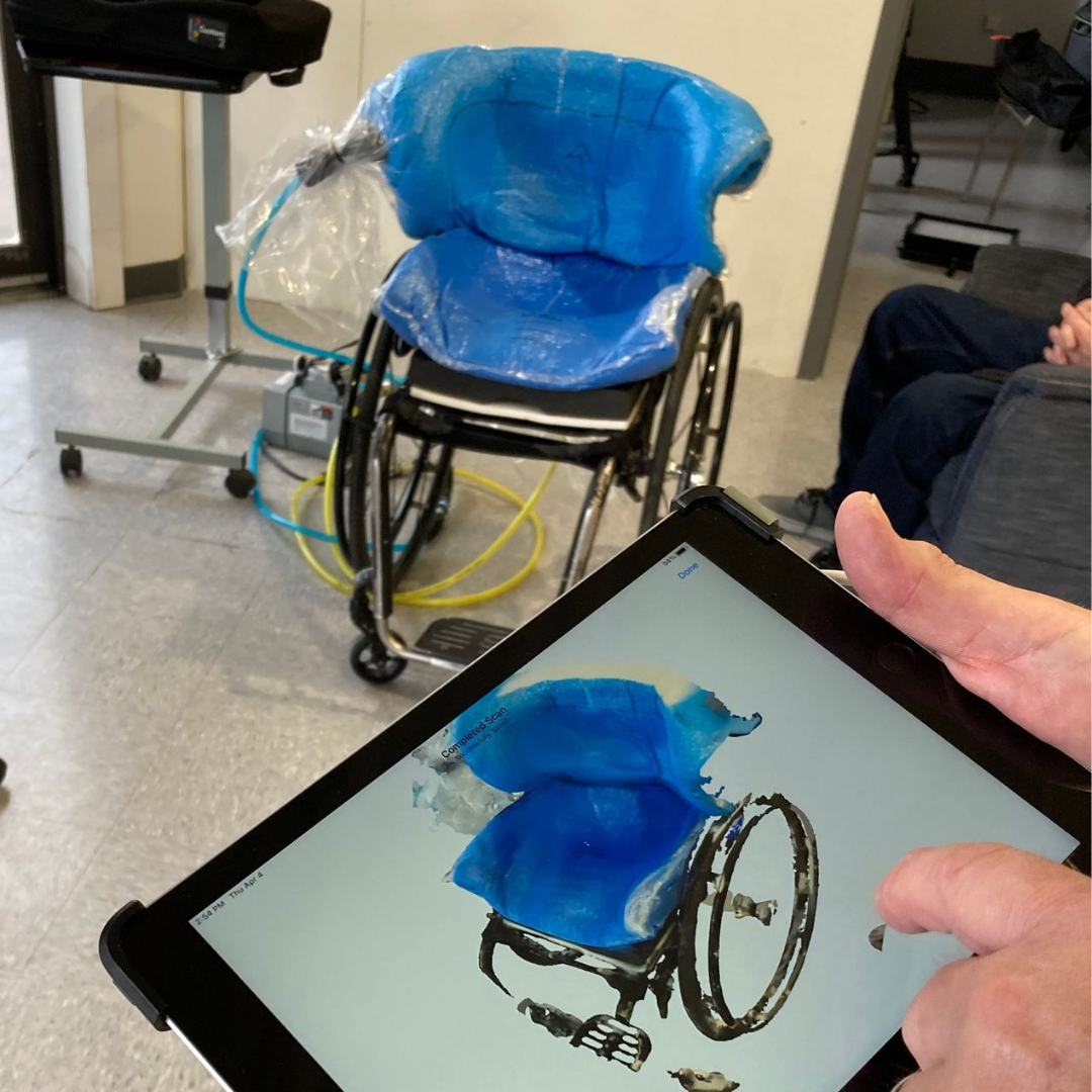 Customized wheelchair seating - Motion
